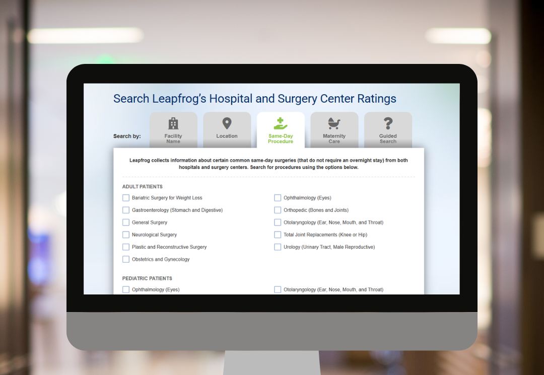 2025 Leapfrog Hospital and ASC Survey Data Now Available | Leapfrog